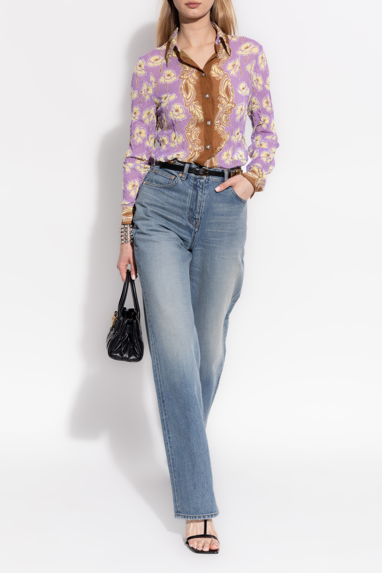 Versace Jeans with vintage effect | Women's Clothing | Vitkac Versace Jeans with vintage effect | Women's Clothing | Vitkac